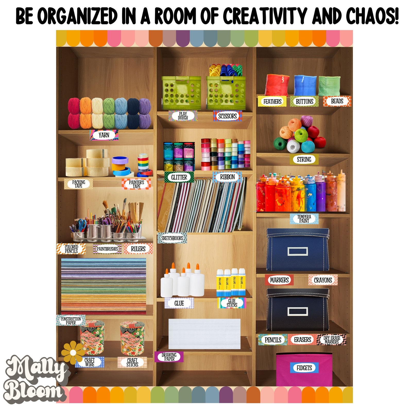 Editable Classroom Labels, Classroom Printable Labels, Class Nameplates ...