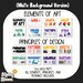 Rainbow Elements of Art Classroom Decor Bundle,principles of Design ...