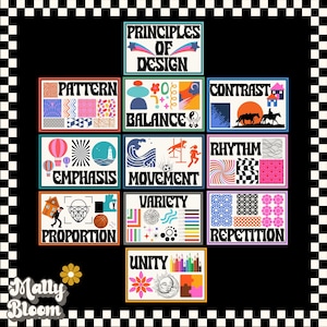 Principles of Design Poster Bundle, Classroom Decor,classroom Poster ...