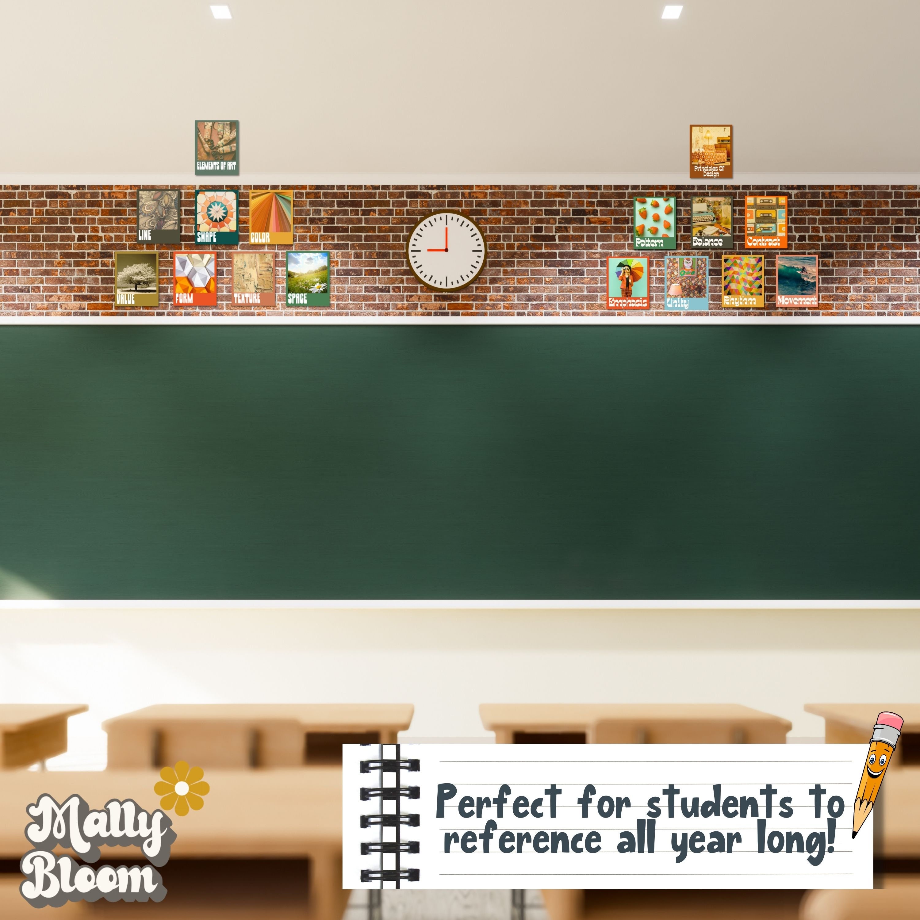 Elements of Art Poster Bundle Principles of Design Posters - Etsy