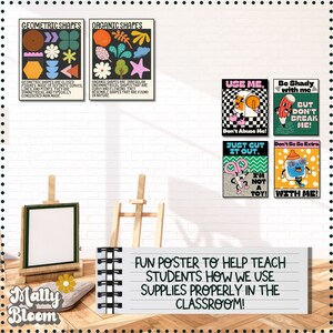Art Classroom Poster, Art Teacher Decor, Art Classroom Rules,art Class ...