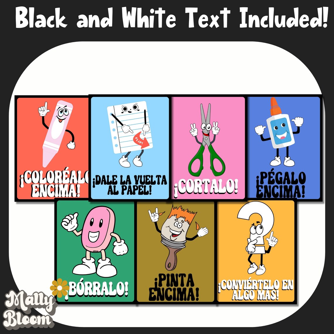 Spanish Bulletin Board, Art Classroom Spanish Rules Poster Bundle, Art ...