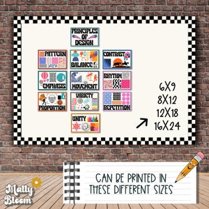 Principles of Design Poster Bundle, Classroom Decor,classroom Poster ...