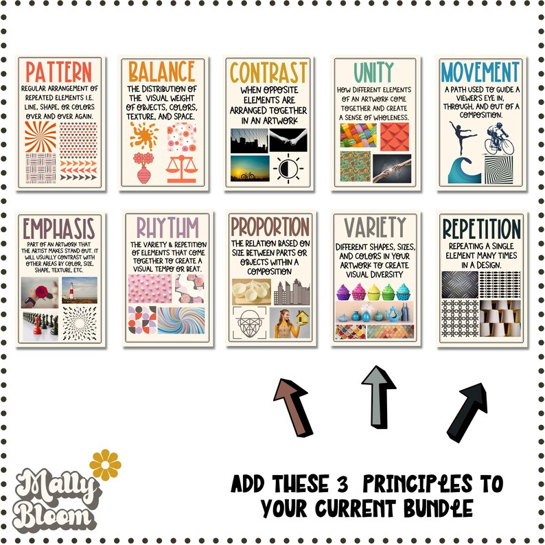 Principles Of Design Classroom Decor Bundle Art Classroom Etsy