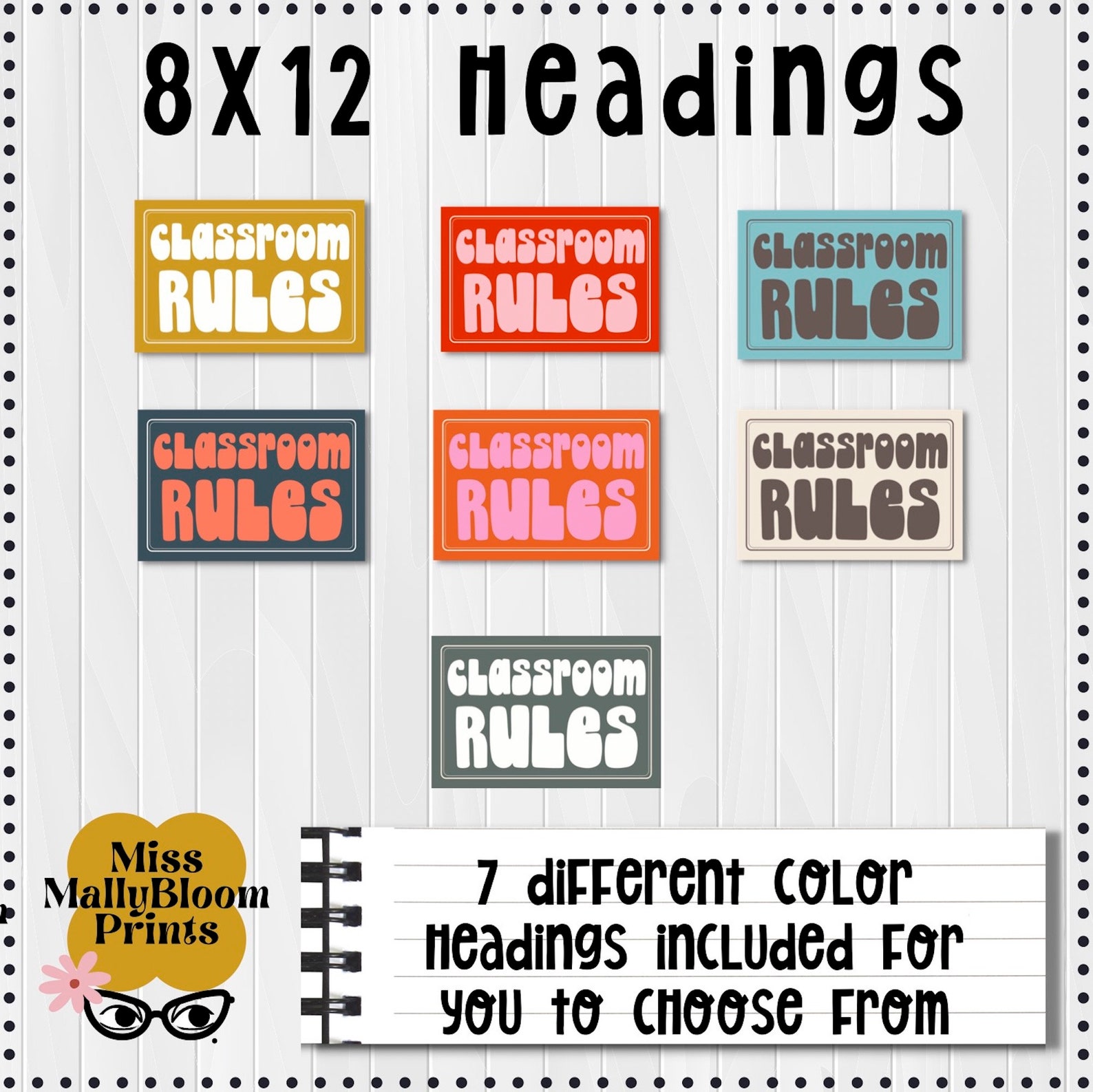 Classroom Rules Poster_bulletin Board Printables, Classroom Decor ...