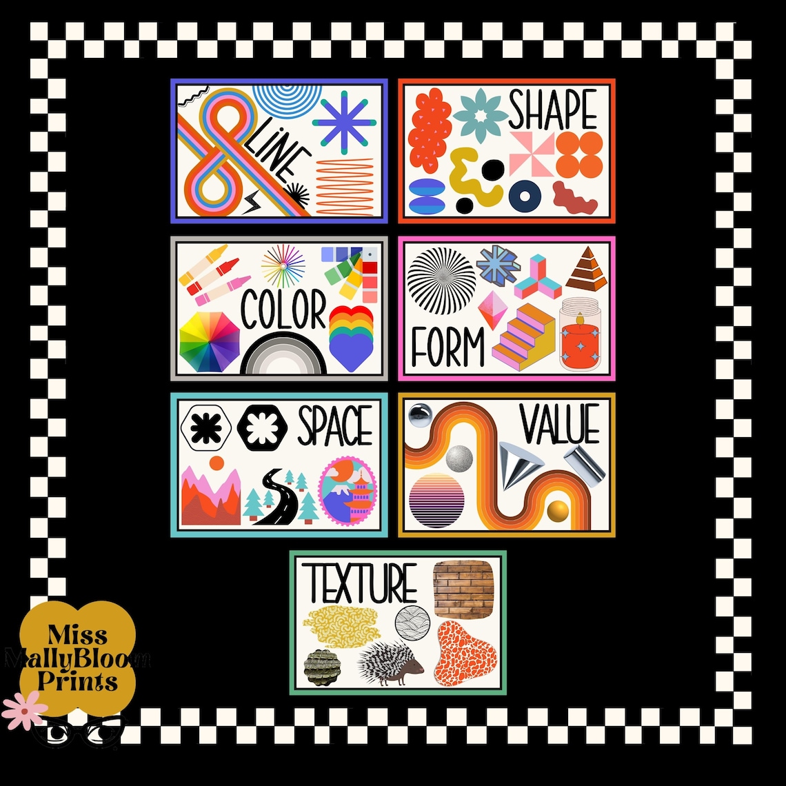 Elements of Art Poster Bundle Classroom Decor Classroom - Etsy