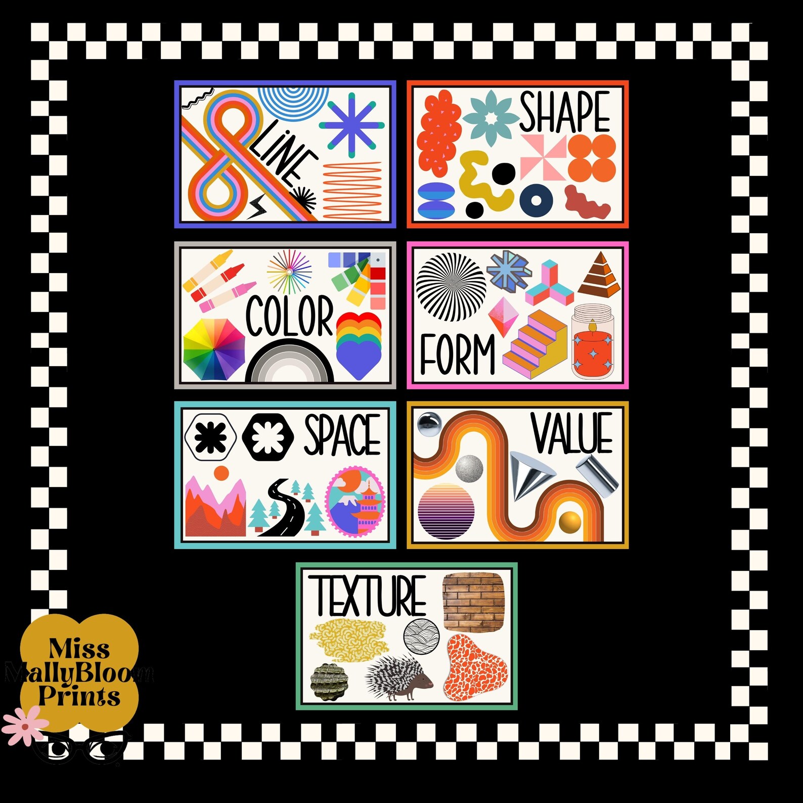 Elements of Art Poster Bundle Classroom Decor Classroom - Etsy