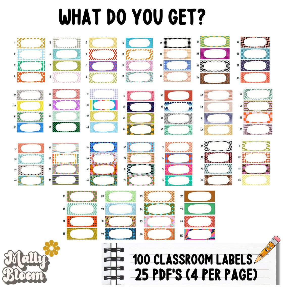 Editable Classroom Labels, Classroom Printable Labels, Class Nameplates ...