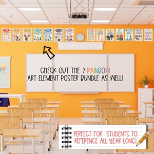 Classroom Poster Bundle Principles of Design Classroom Decor - Etsy