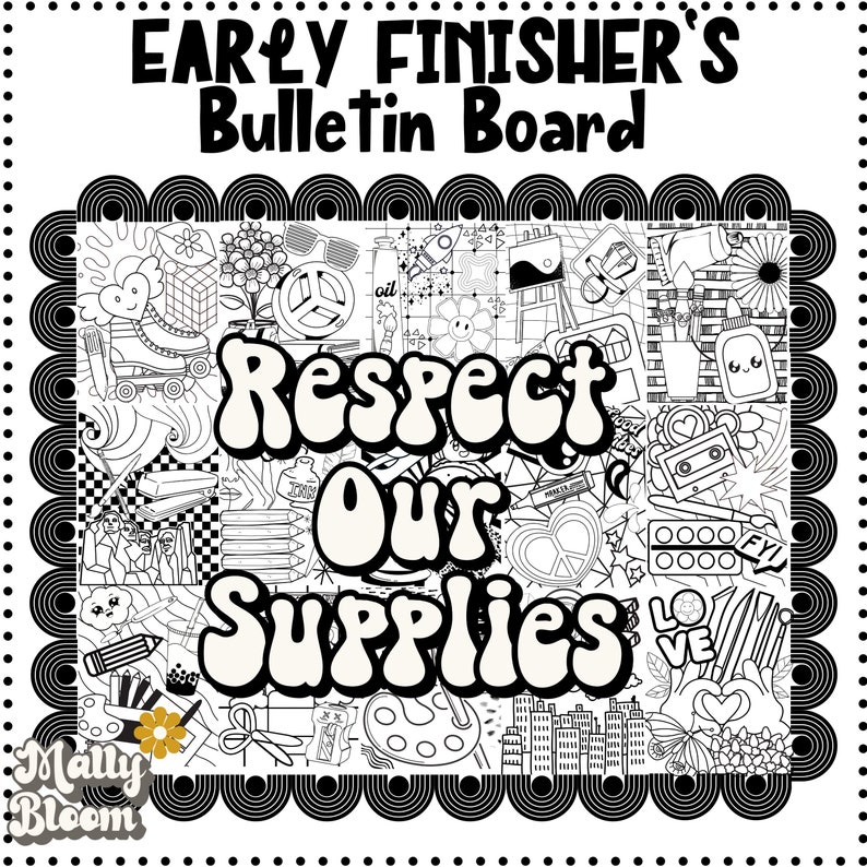 Art Classroom Decor Bulletin Board Kit Art Room Decor Art - Etsy