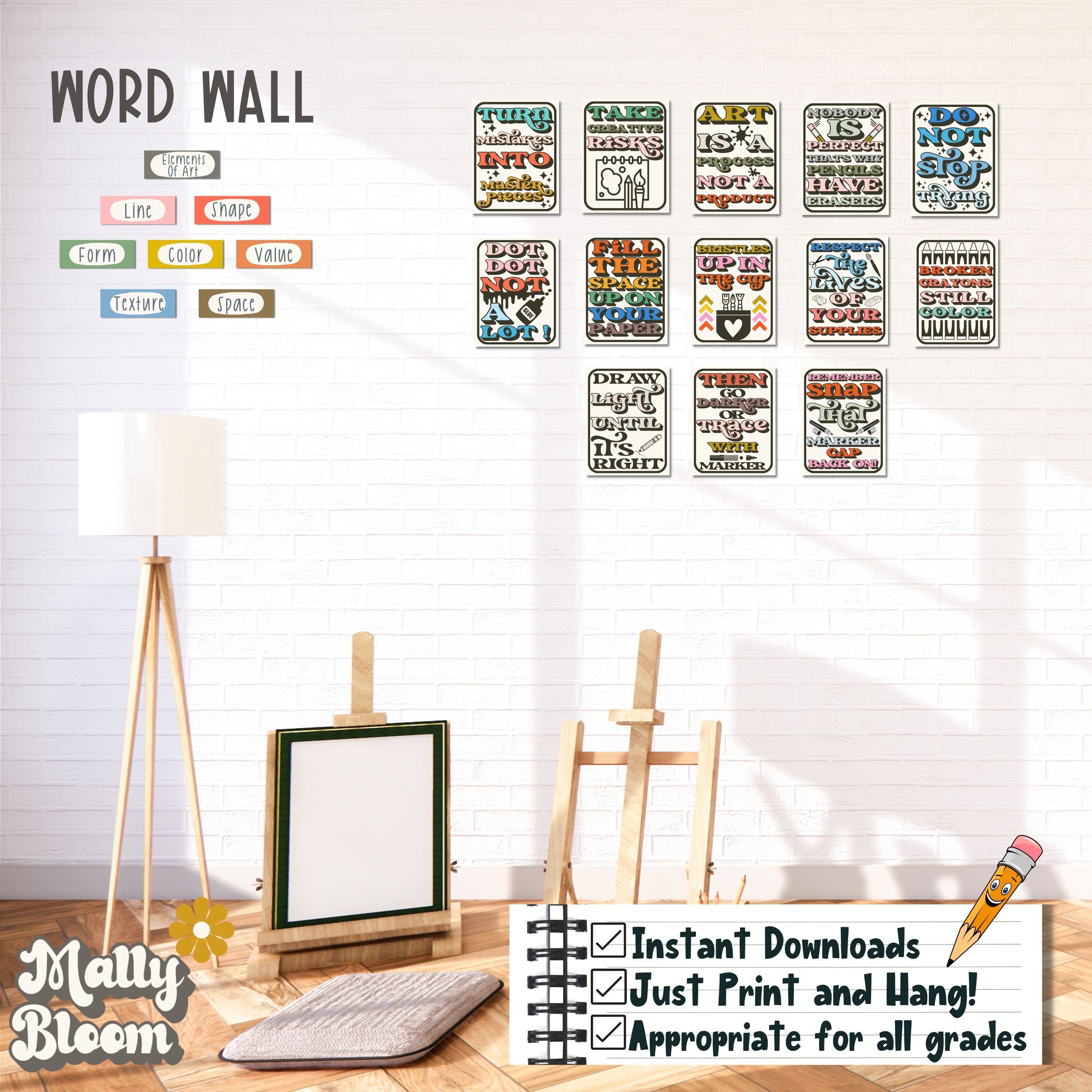 Art Classroom Decor Mega Bundle Art Class Rules and - Etsy