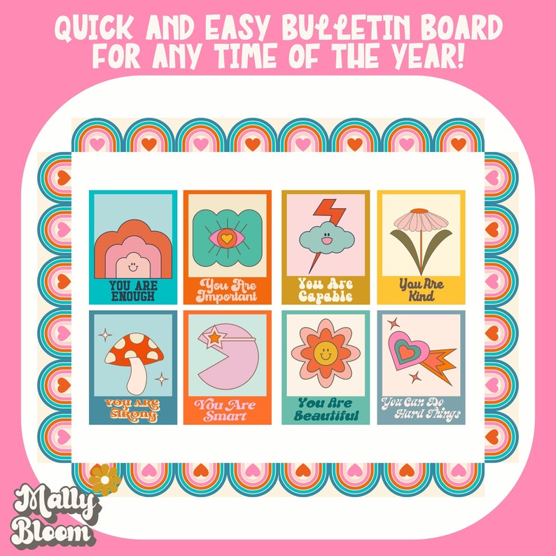 Affirmations for Classroom Poster Bundle Growth Mindset - Etsy