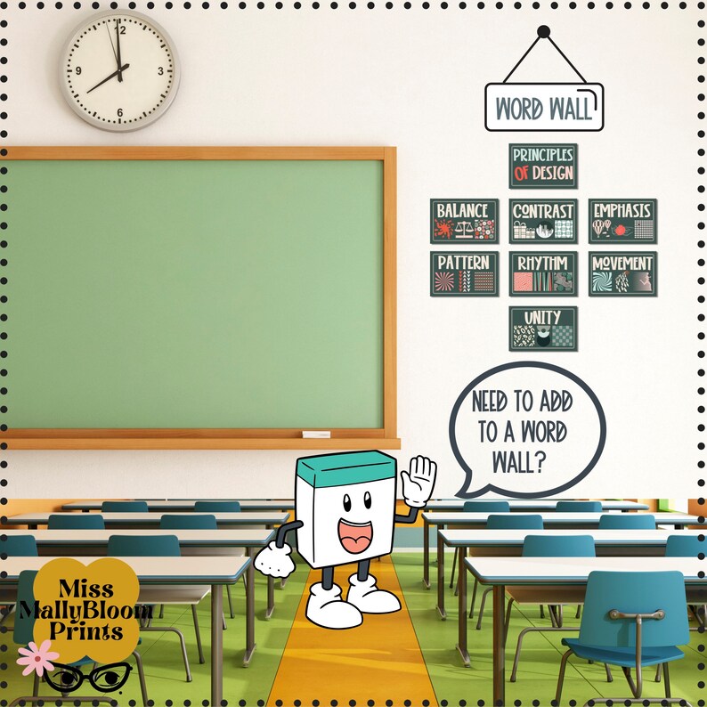 Classroom Poster Bundle Principles of Design Art Classroom - Etsy