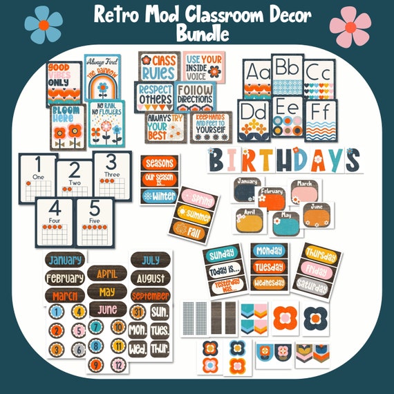 Classroom Decor Poster Bundle Growth Mindset Classroom - Etsy