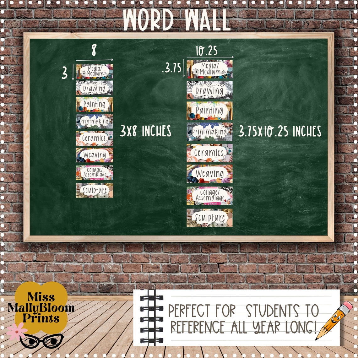 Classroom Word Wall Art Classroom Labels Classroom Decor | Etsy