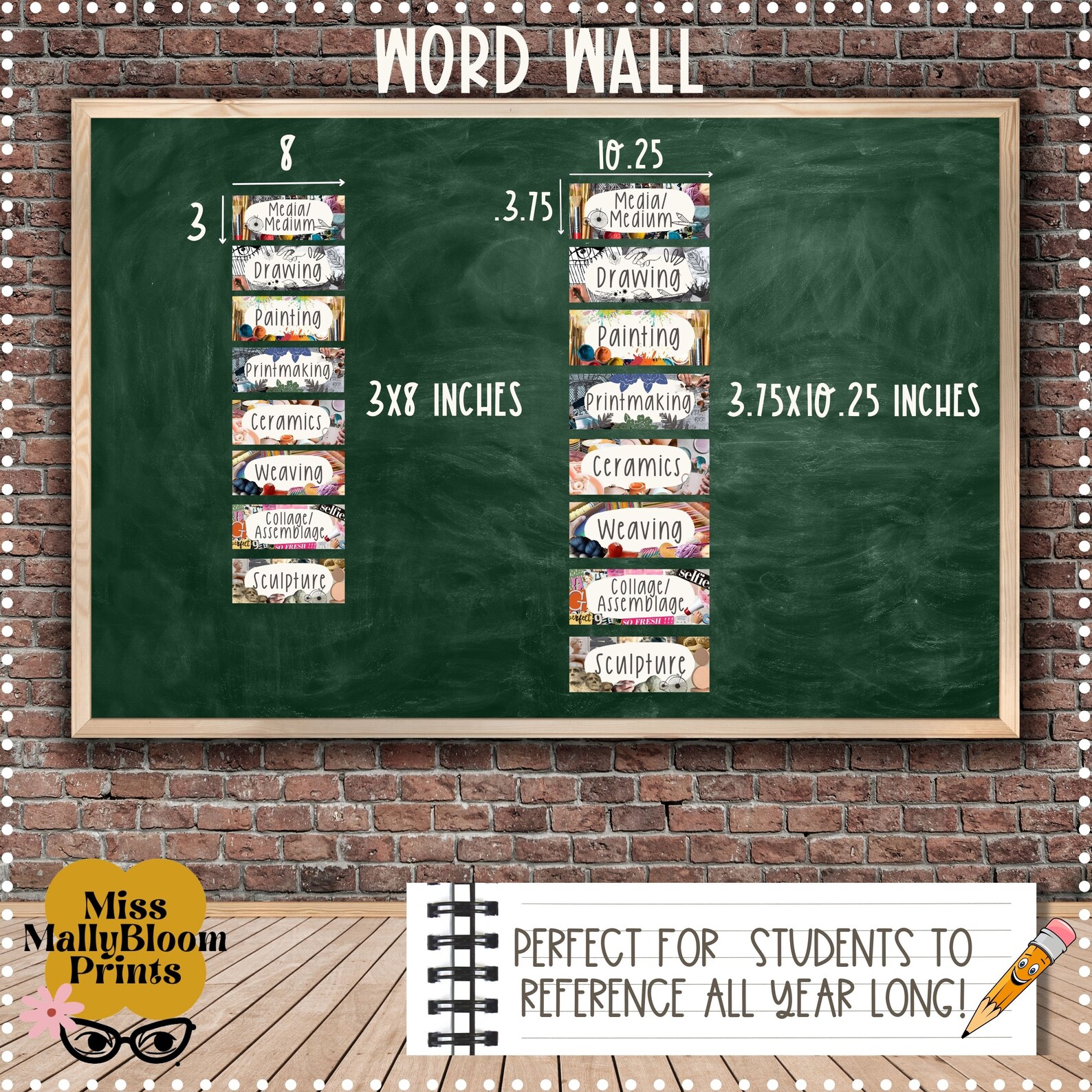 Classroom Word Wall Art Classroom Labels Classroom Decor | Etsy