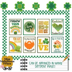 St.patrick's Day March Bulletin Board Kit Holiday | Etsy