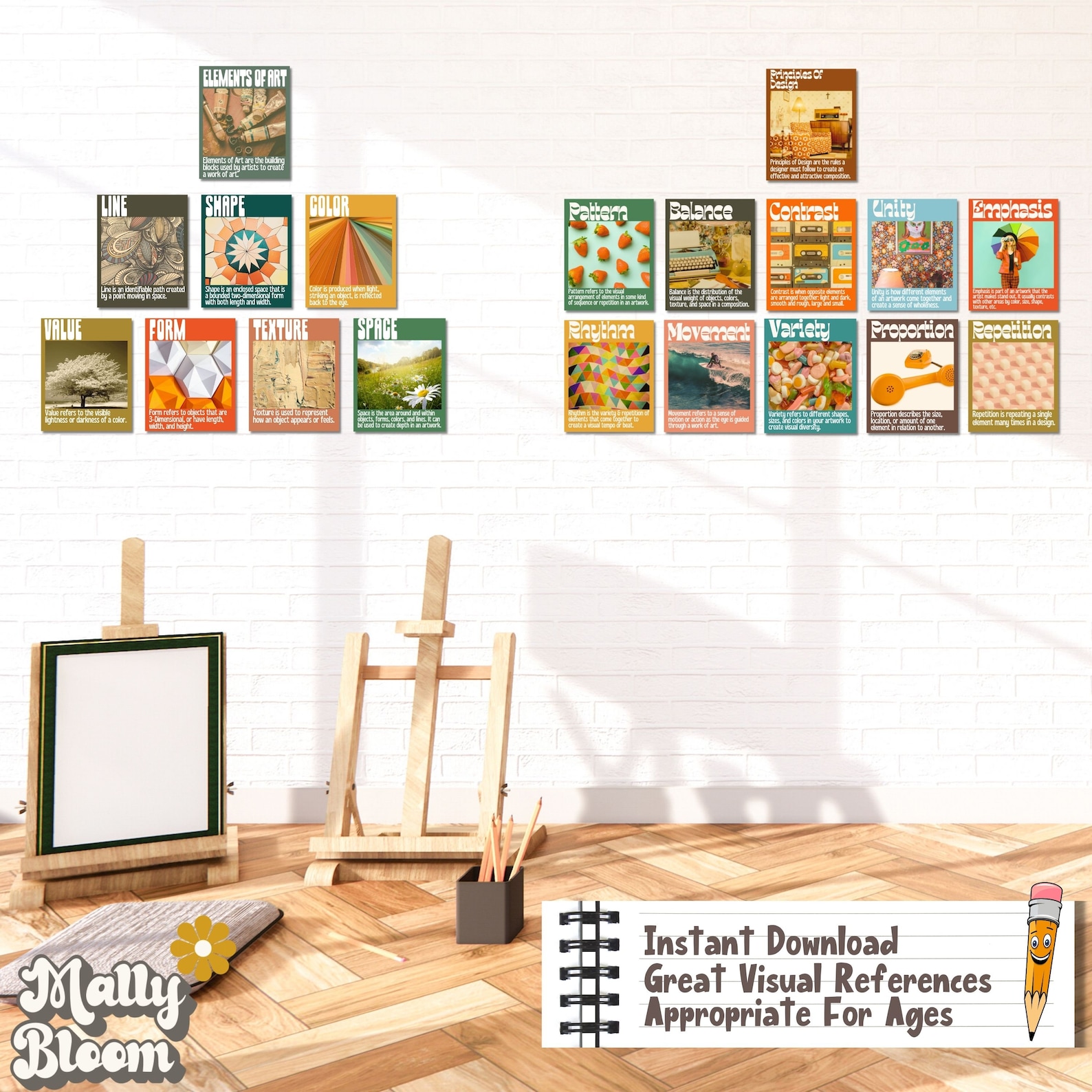 Elements and Principles Posters Elements of Art Poster - Etsy