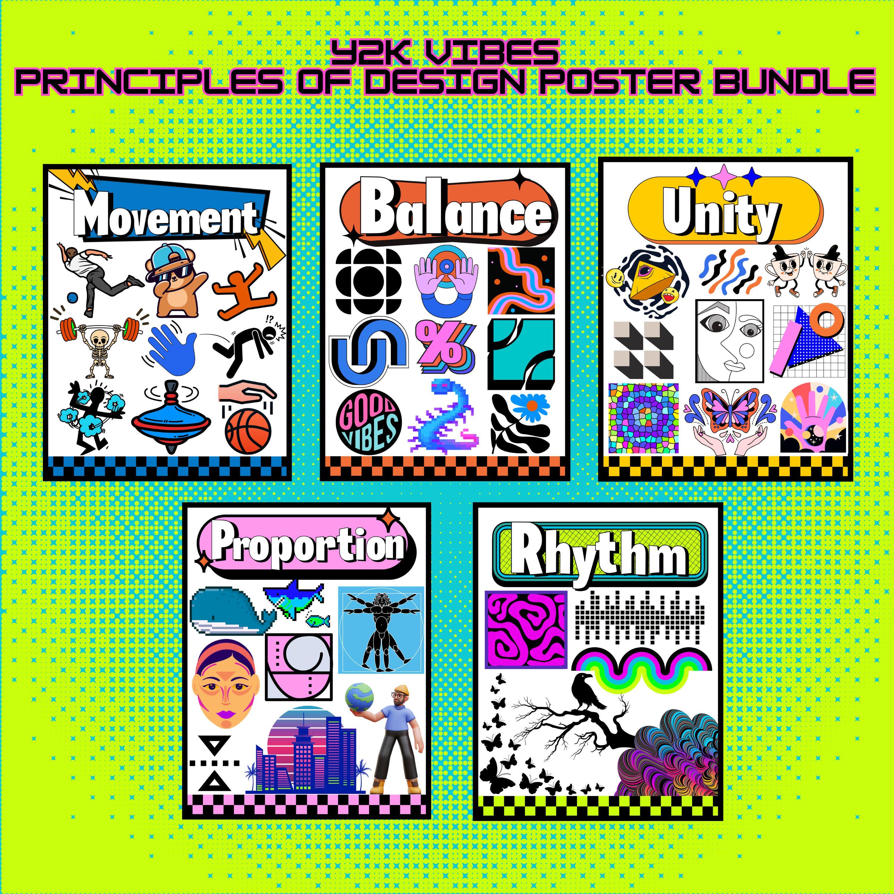 Classroom Poster Bundle , Principles of Design Classroom Decor Bundle ...