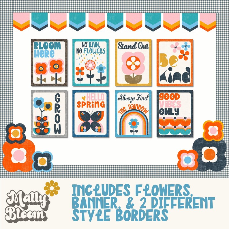 Growth Mindset Poster Bundle Classroom Quotes Decor Bulletin - Etsy