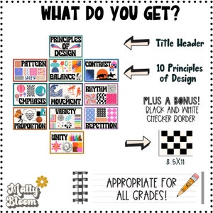 Principles of Design Poster Bundle, Classroom Decor,classroom Poster ...