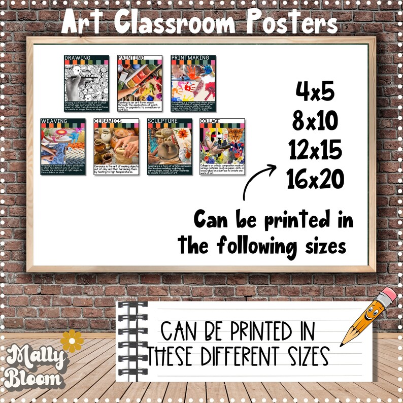 Art Classroom Poster Bundle Classroom Decor Classroom Poster - Etsy