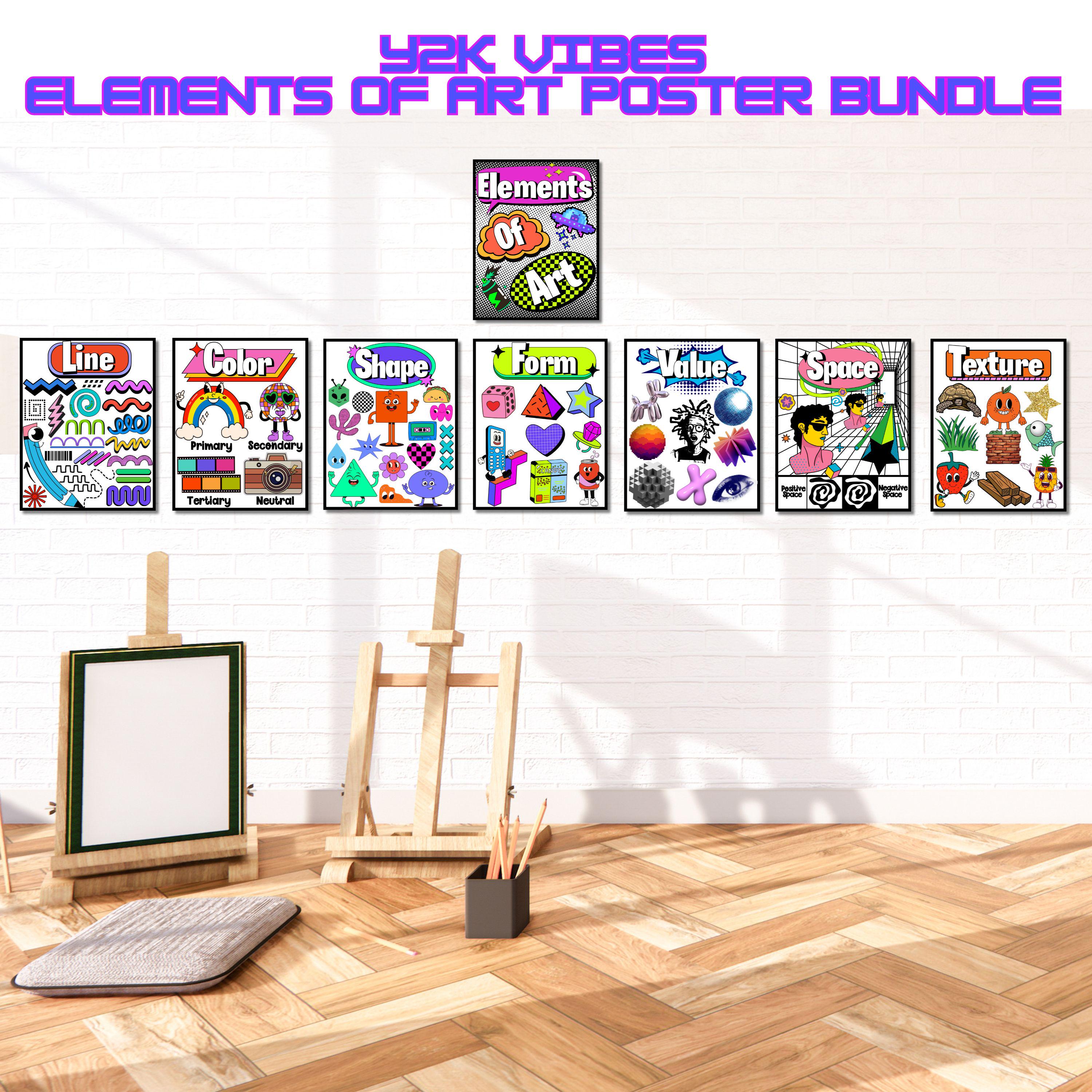 Elements of Art, Art Elements Poster Bundle, Art Classroom Decor ...