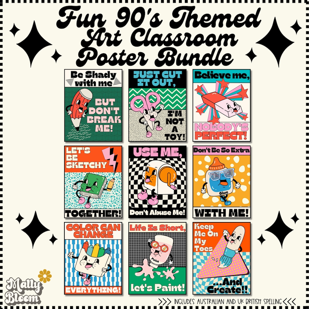 Art Classroom Poster, Art Teacher Decor, Art Classroom Rules,art Class ...