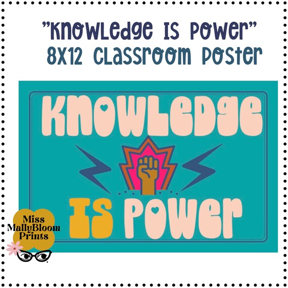 Growth Mindset Classroom Poster Middle School Class Decor | Etsy