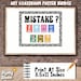 Art Classroom Rules Poster Bundle, Art Classroom Decor, Art Teacher ...