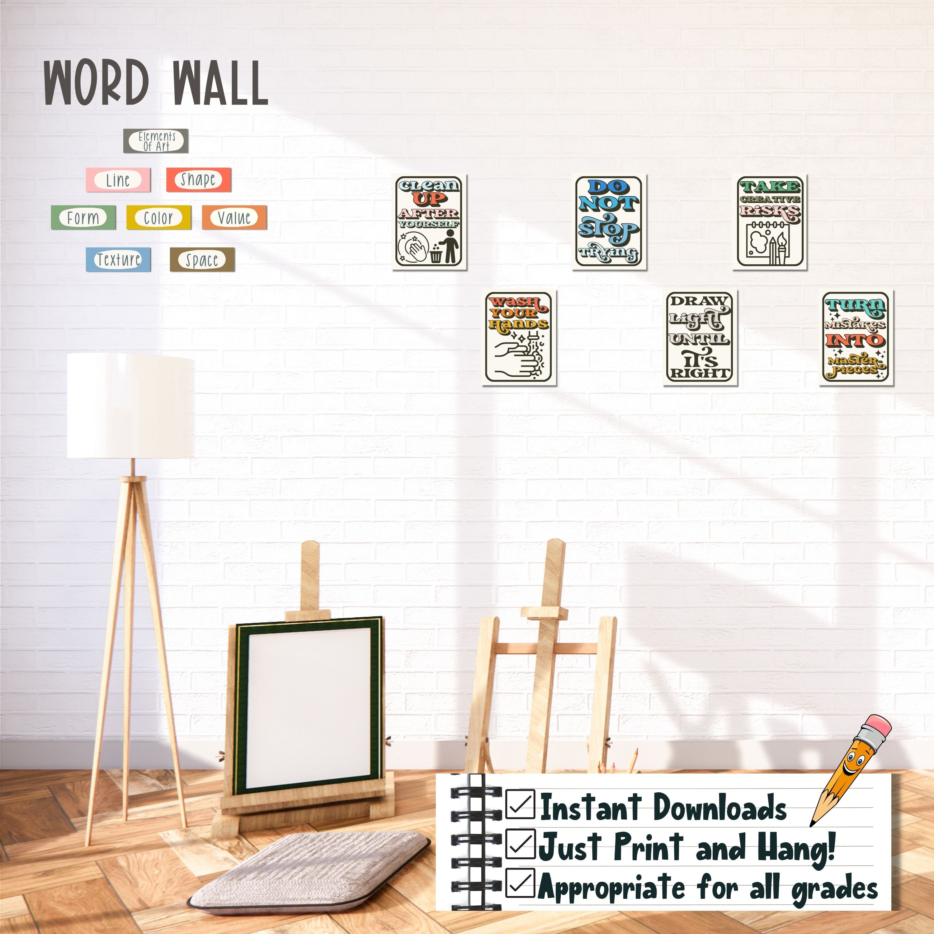 Art Classroom Rules Poster Bundle Art Classroom Decor Art - Etsy