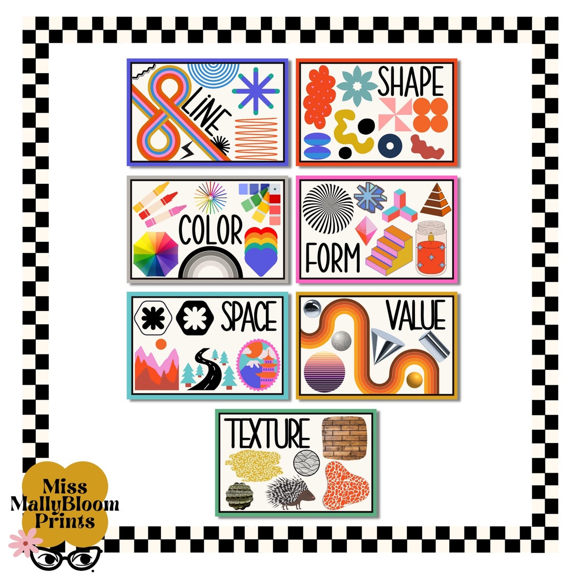 Elements of Art Poster Bundle Classroom Decor Classroom - Etsy