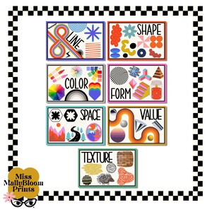 Elements of Art Poster Bundle Classroom Decor Classroom - Etsy