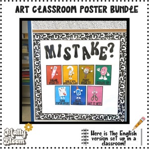 Spanish Bulletin Board, Art Classroom Spanish Rules Poster Bundle, Art ...