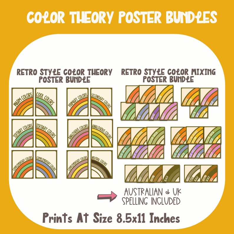 Elements of Art Classroom Decor Bundle Principles of Design - Etsy