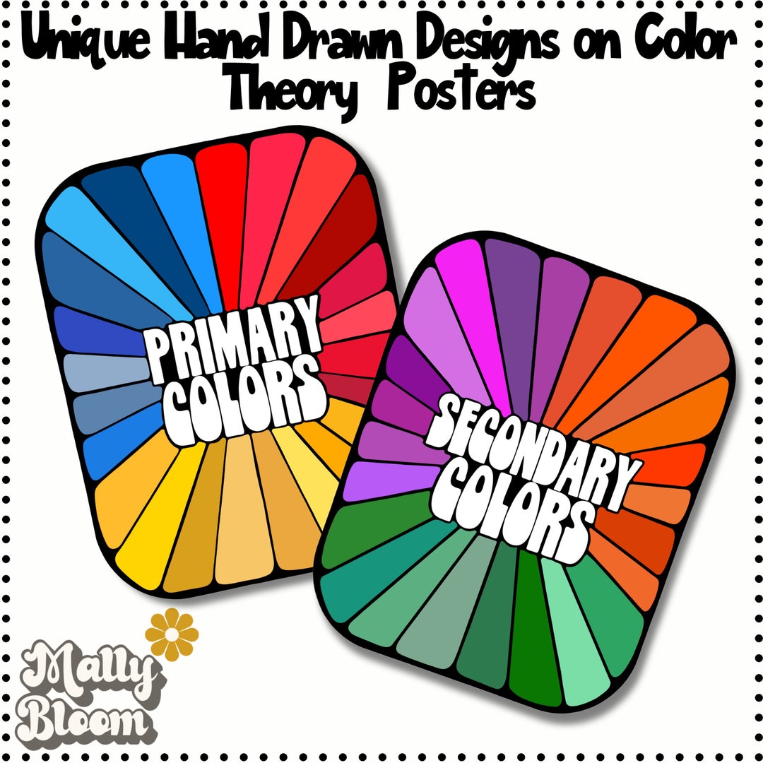 Art Classroom Color Theory Posters Warm Cool Neutral Color Poster
