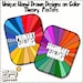 Rainbow Elements of Art Classroom Decor Bundle,principles of Design ...
