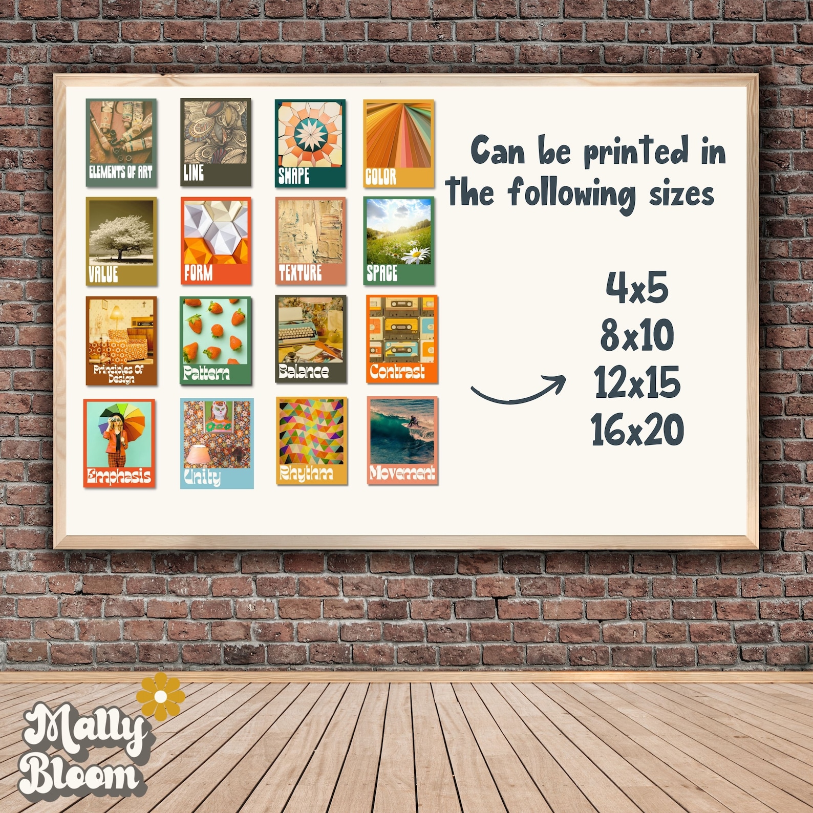 Elements of Art Poster Bundle Principles of Design Posters - Etsy