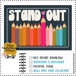 Growth Mindset Classroom Poster Art Room Decor Bulletin - Etsy