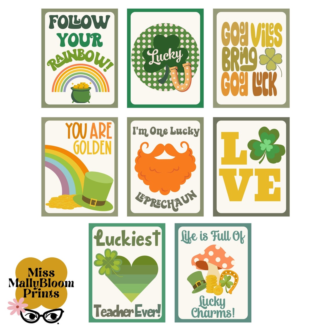 St.patrick's Day March Bulletin Board Kit Holiday | Etsy