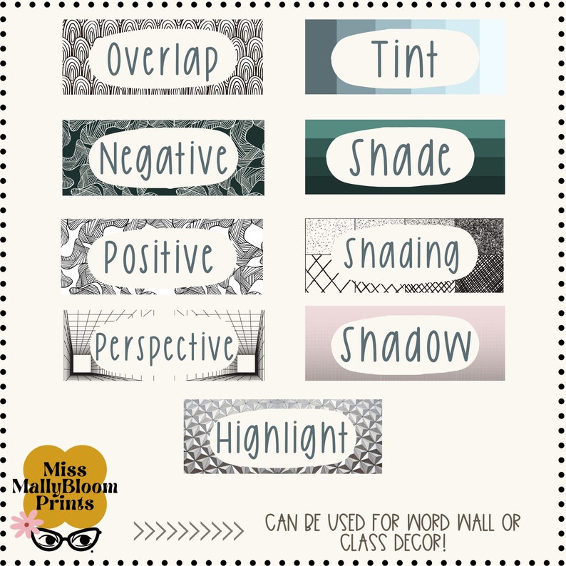 Word Wall Art Bundle Art Words Classroom Decor Word Wall - Etsy