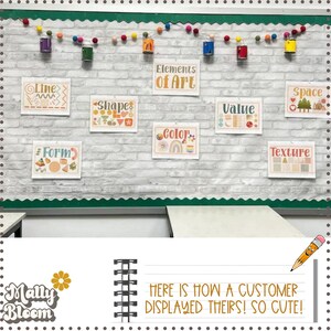 Classroom Poster Bundle, Principles of Design, Art Classroom Decor ...