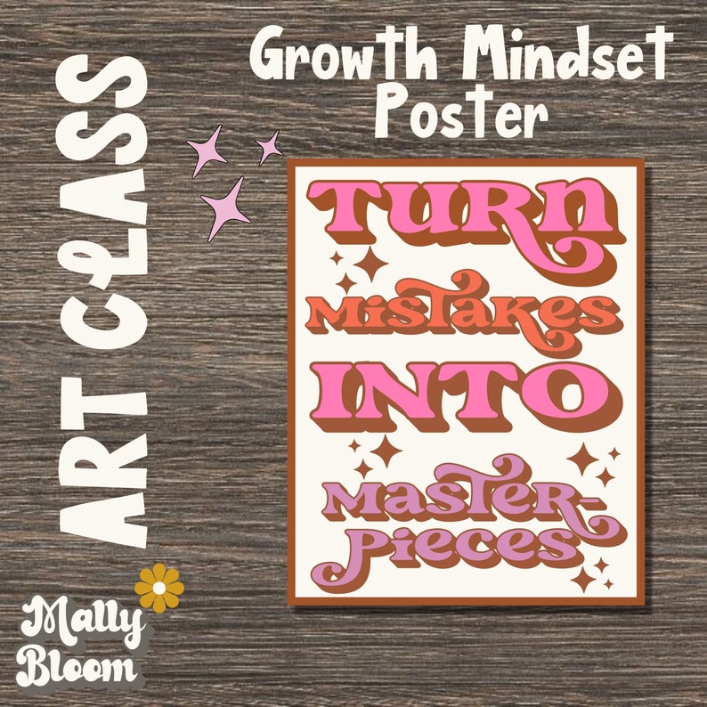 Growth Mindset Classroom Rules Poster Art Classroom Decor - Etsy