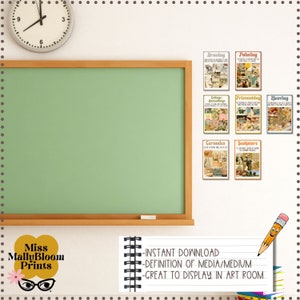 Art Classroom Poster Bundle Classroom Decor Classroom Poster - Etsy