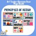 Art Classroom Decor Bundle Elements of Art Principles of - Etsy