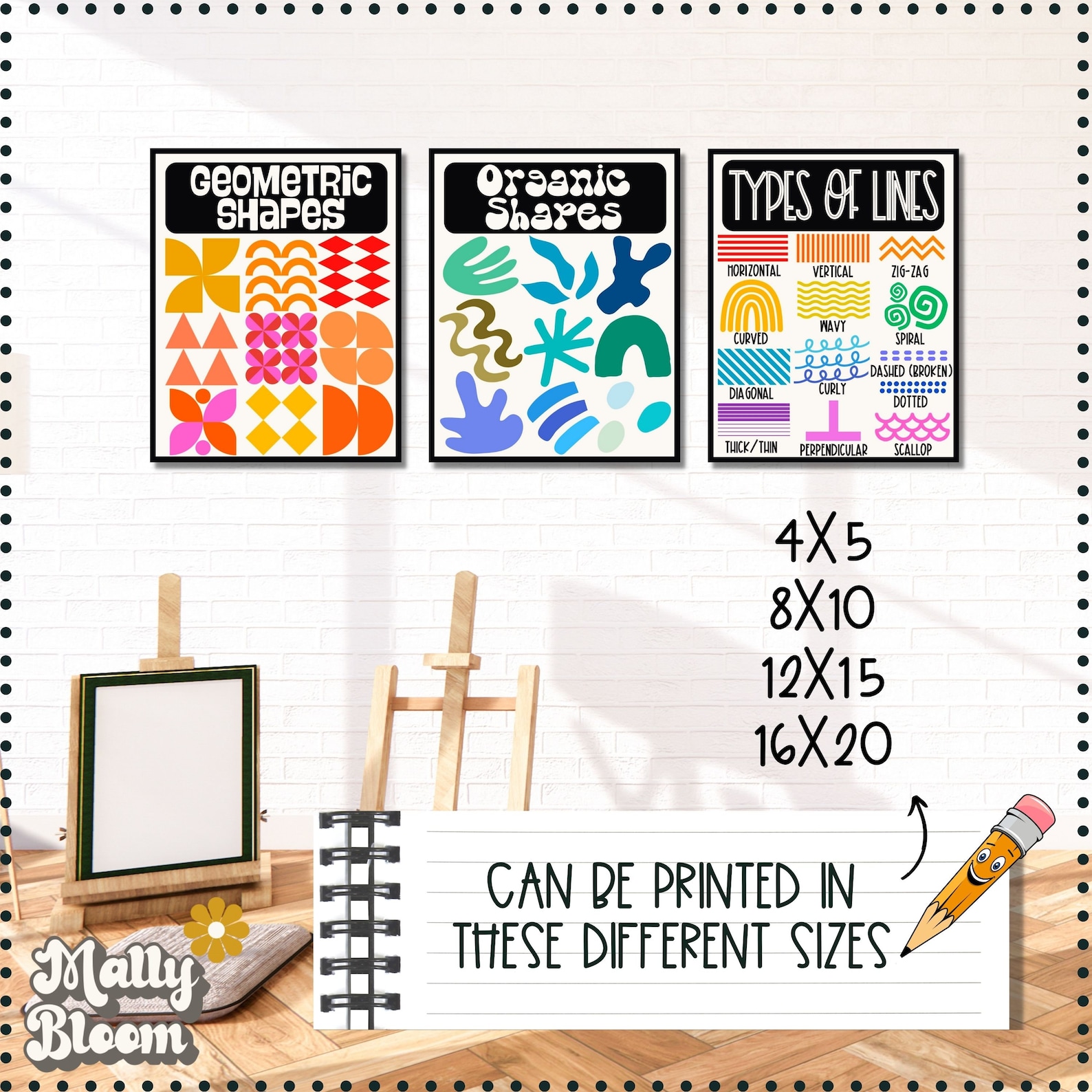 Elements of Art Classroom Decor Bundle, Principles of Design Posters ...