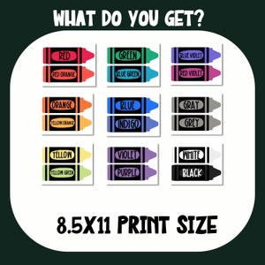 Color Wheel Poster, Art Classroom Decor, ROYGBIV, Color Theory Poster ...