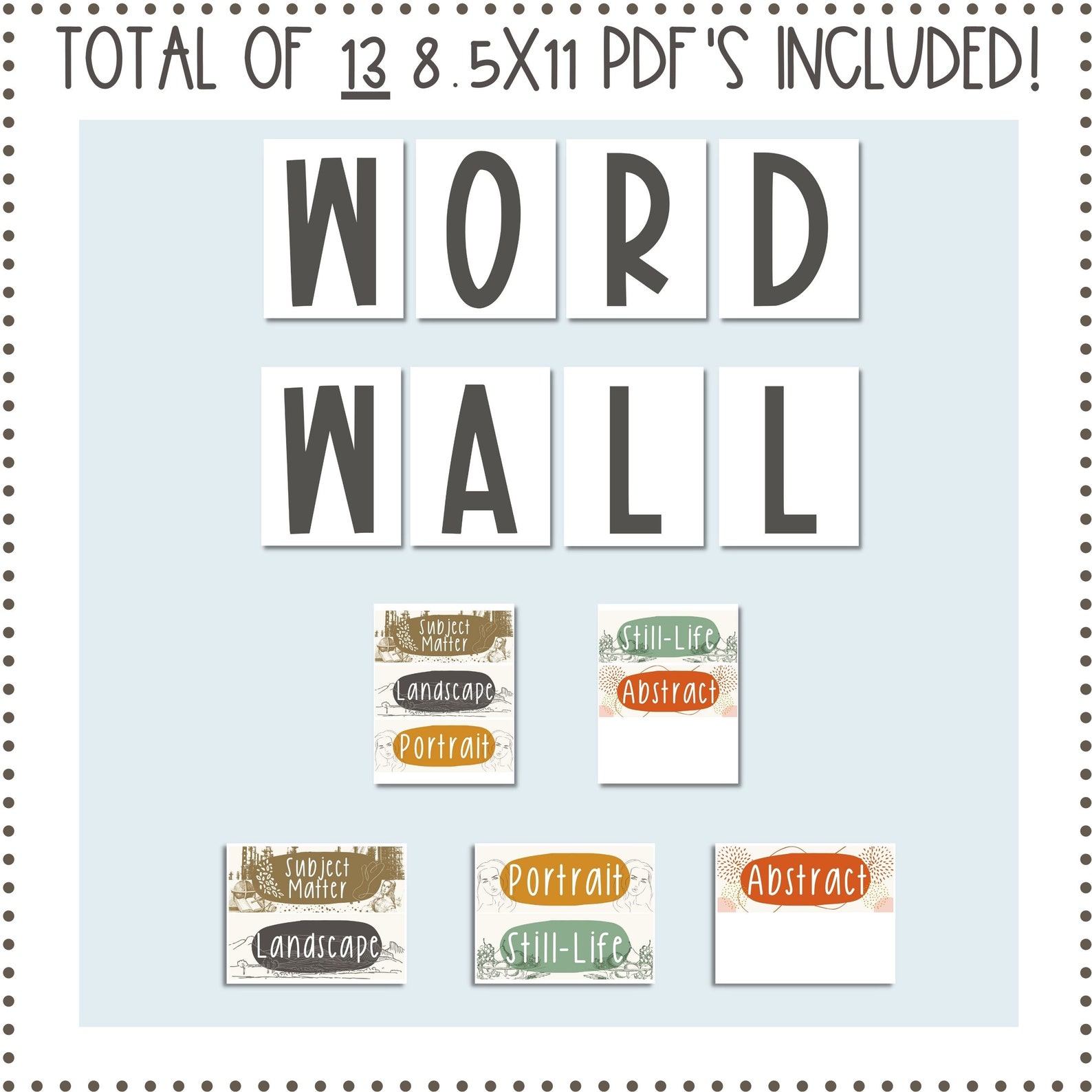 Printable Word Wall Art, Classroom Labels, Classroom Decor, Word Wall ...