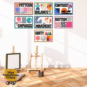 Principles of Design Poster Bundle Classroom Decorclassroom - Etsy