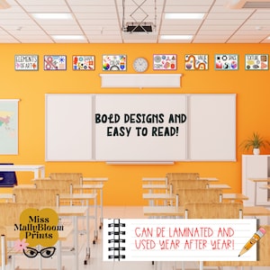 Elements of Art Poster Bundle, Classroom Decor, Classroom Poster Bundle ...